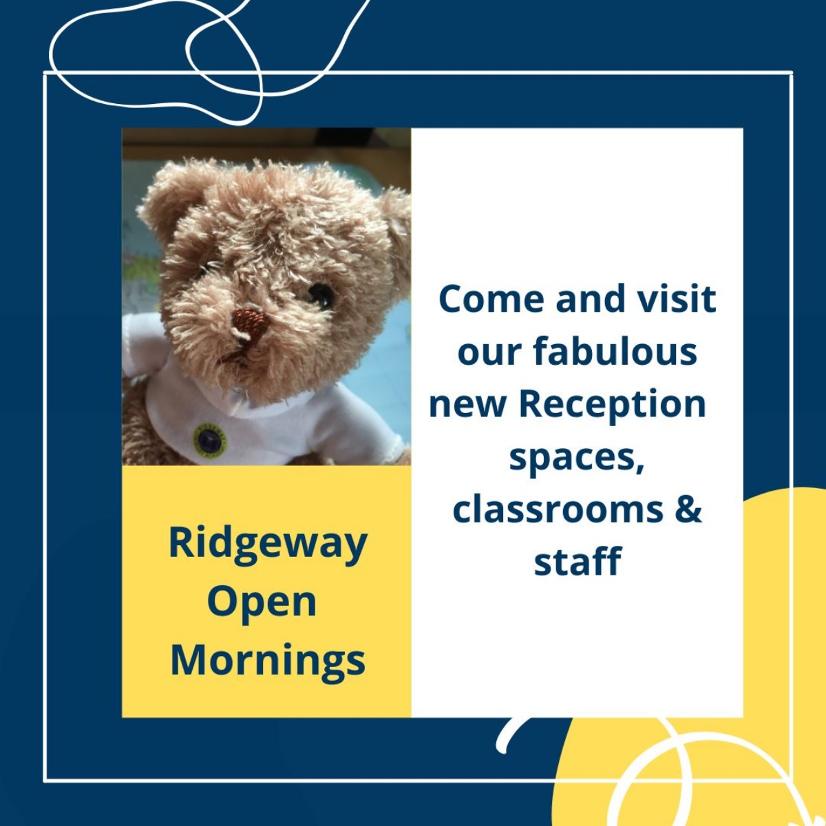 Ridgeway Primary Academy - Open Mornings for 2022 Reception starters